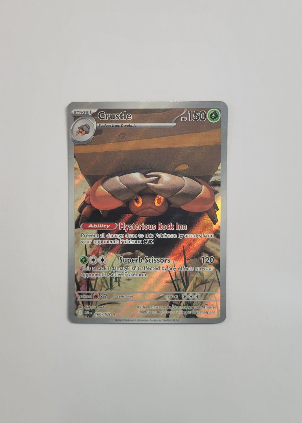 Crustle 186/182 - Destined Rivals – Level Up Games