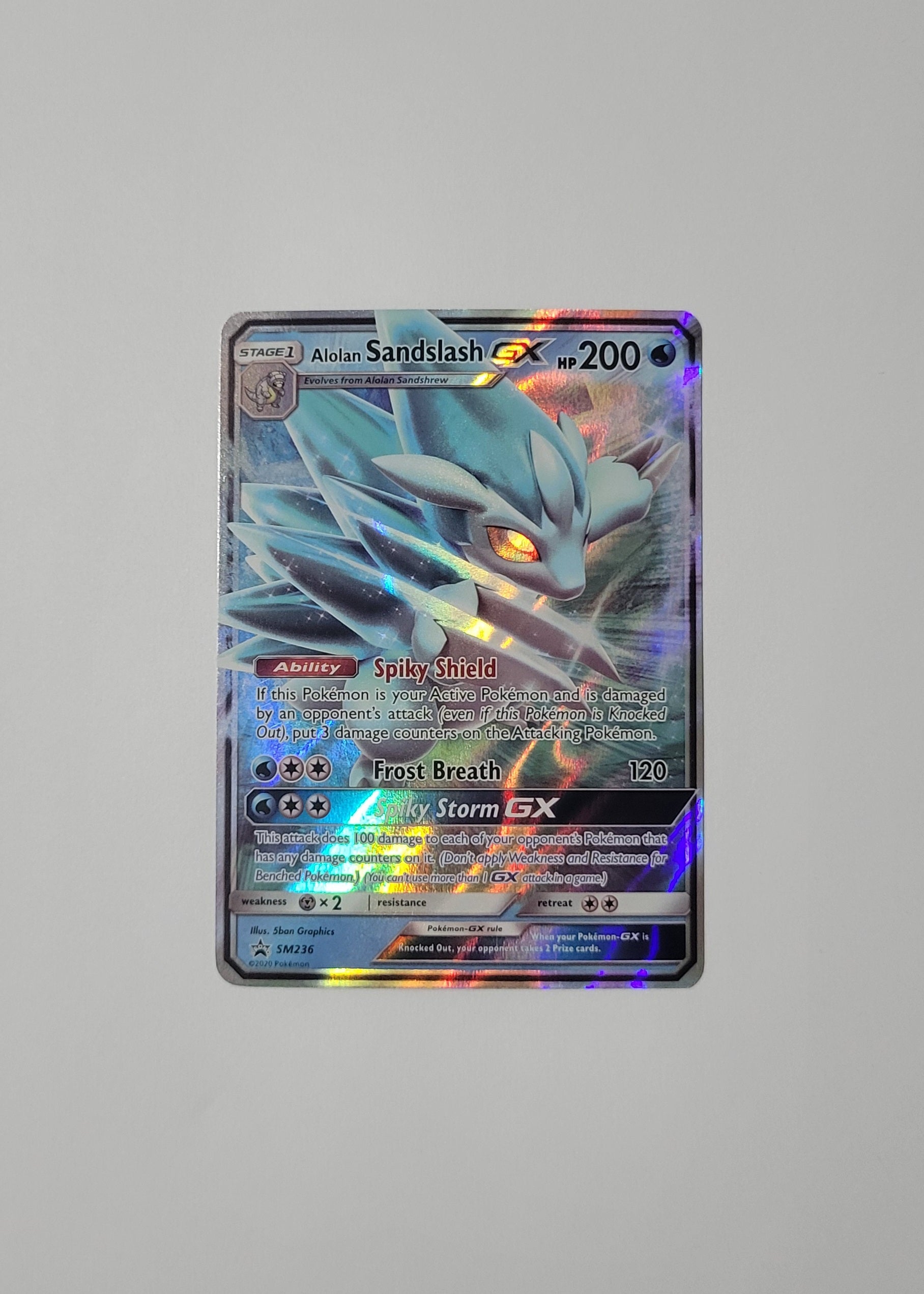 Alolan Sandslash GX SM236 - Black Star Promo – Level Up Games