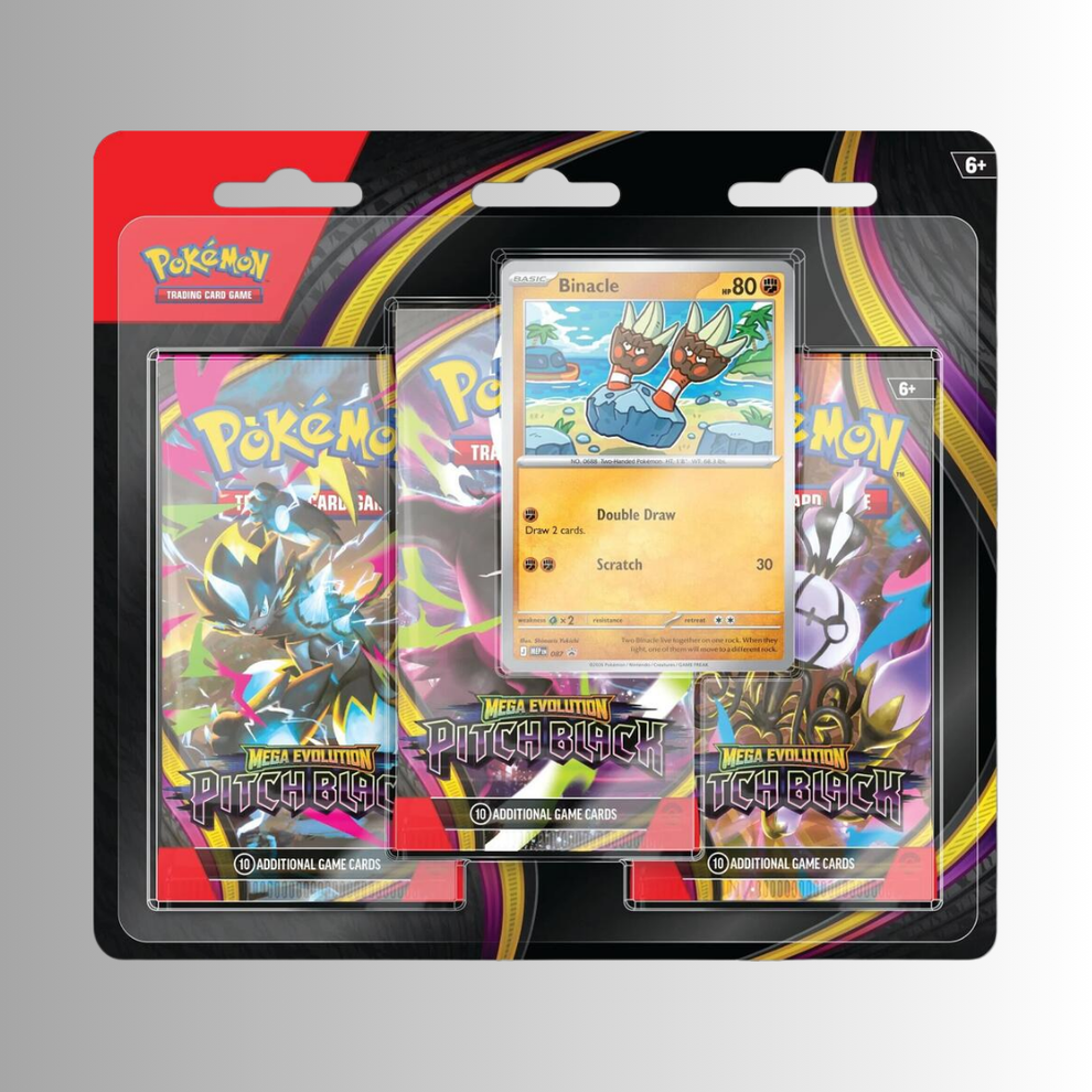 Pitch Black 3-Booster Blister (Styles May Vary) – Level Up Games